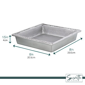 Napkin Holder Beaded Edge Metal Flat Napkin Box - Dinner