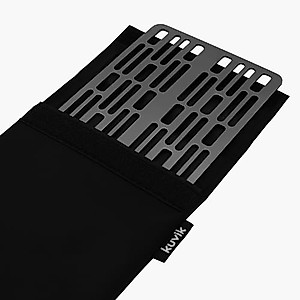 Kuvik Titanium Camping Grill - Ultralight and Compact Grill for Backpacking, Camping, and Survival