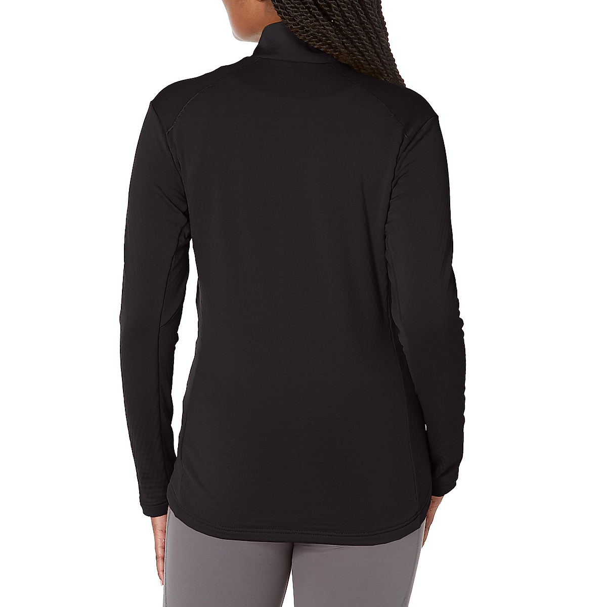 adidas Women's Terrex Multi Light Fleece Full Zip Jacket, Black, Medium