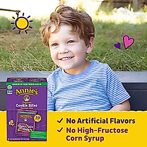 Annie's Organic Chocolate Chip Cookie Bites, 10 ct