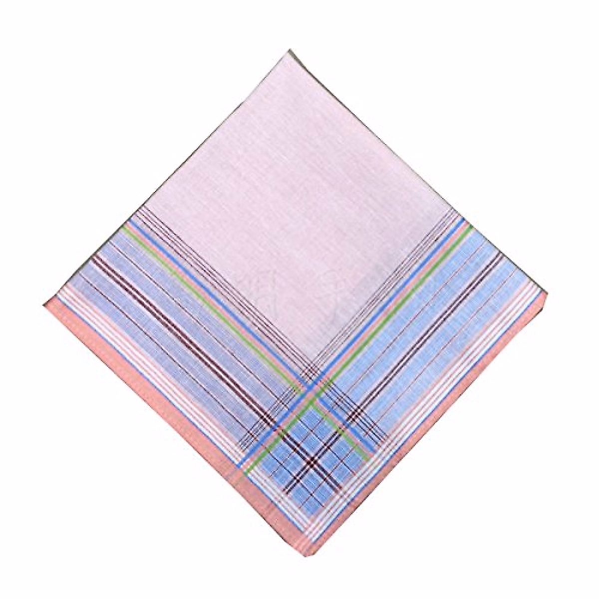 Forlisea Women Colorful Light Color Handkerchief Cotton Hanky