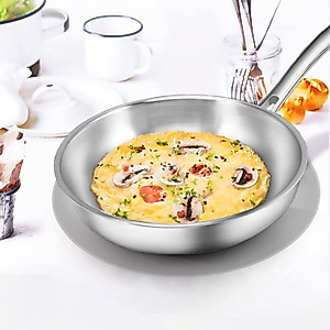 4PCS KooMall Silicone Trivets for Hot Dishes Pots and Pans 8'', 572°F Heat Resistant Pot Holders, Hot Pads for Kitchen Countertop, Hot Plates Mat to Protect Quartz Table, Versatile Microwave Mat, Gray