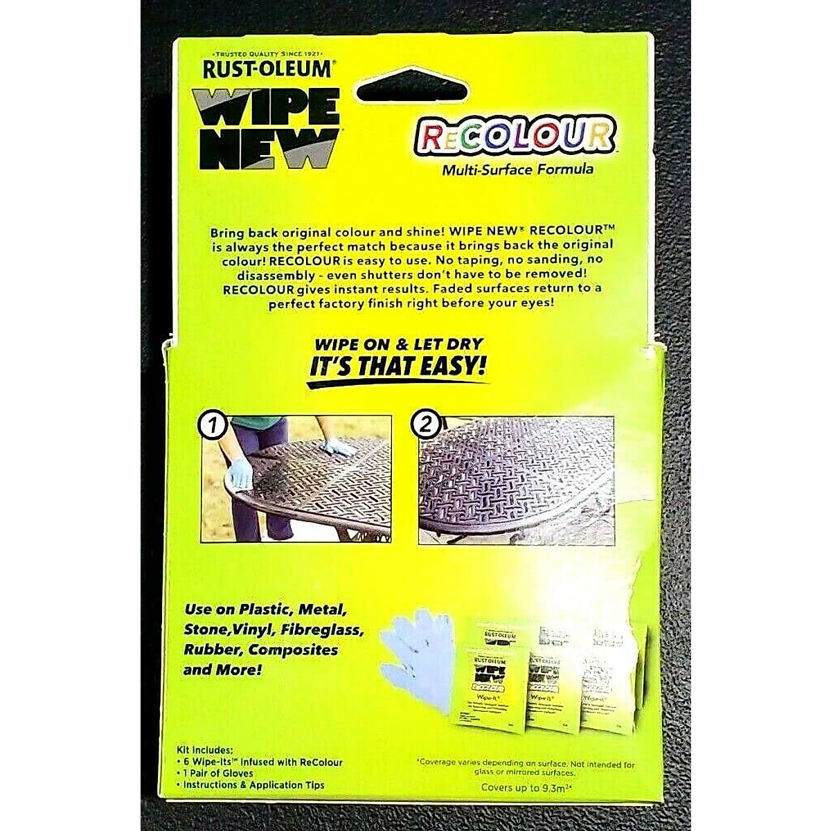 Rust-Oleum Wipe New ReColor Multi-Surface Formula - Surface Restoration and Protection - 60mL