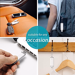 KEXIN 500 Pack 4GB Flash Drive USB Flash Drive 4G Thumb Drive Pen Drive Memory Stick Design in Snapcap White