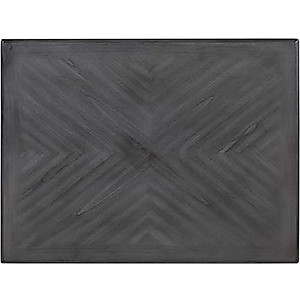 New Classic Furniture Gia 5-Piece Dining Set with 1 Table and 4 Chairs, 48-Inch, Gray