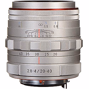 Pentax K-3 Mark III APS-C-Format DSLR Camera Silver with Pentax HD Pentax DA 20-40mm F2 .8-4 ED Limited DC WR Zoom Lens, Silver with Pentax D-BG8 Battery Grip, Black