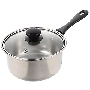 Yardwe Single Handle Small Milk Pot Stainless Steel Milk Pot Saucepan Pot Butter Melting Pot Small Sauce Pan Sauce Pan Stainless Steel Induction Cooker Complementary Food Abs Baby