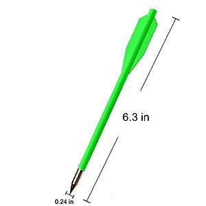 Kavard Small Crossbow Bolts 6.3 Inch Mini Crossbow Arrows 50lbs-80lbs for Kids Adults Hunting Shooting Practice (60Pack)