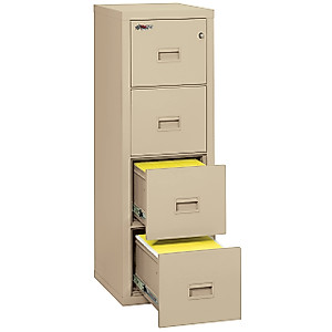 Fireking Turtle Fireproof File Cabinet, 52.75" H x 17.75" W x 22.13" D, Parchment