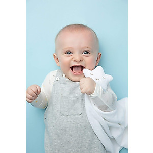 Angel Dear White Star Twin Set Blankies Box.