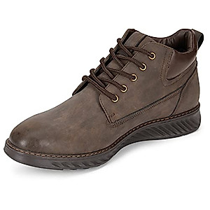 Van Heusen Men's Gainell Chukka Boot, Brown, 11