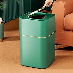 GENIGW Automatic Waste Bin Kitchen Anti Odor Garbage Bin Recycling Large Capacity No Smell Storage Tools