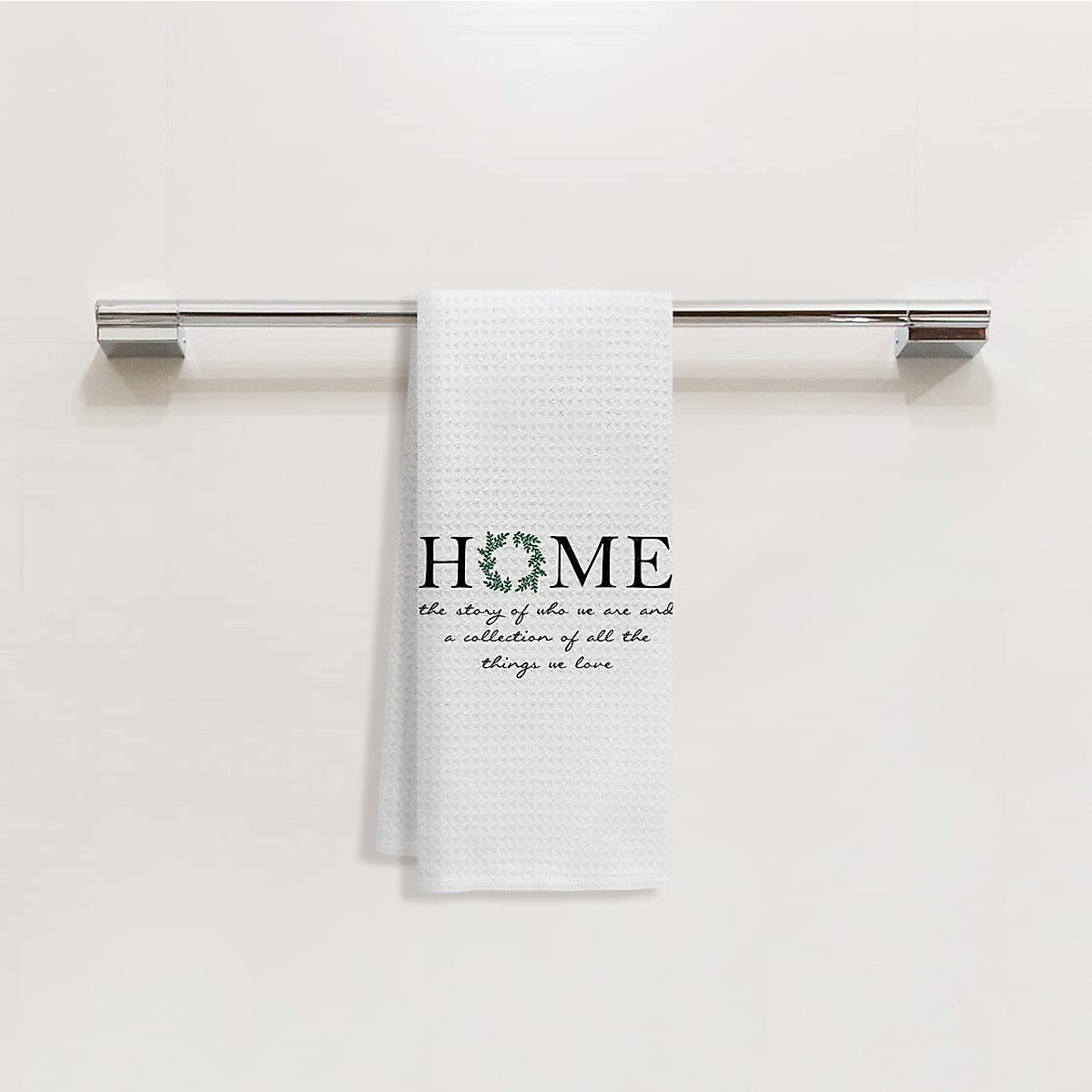 Voatok Minimalist Home Garland Bath Towel,Family Sweet Gifts Decorative Towel,New Home Housewarming Decor,Mom Gifts