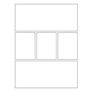 Blank Comic Book for Kids: Create Your Own Story, Drawing Comics and Writing Stories