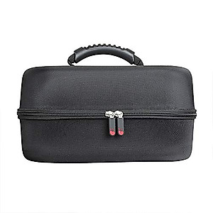 Hermitshell Travel Case for Spectra Baby USA S1 Plus / S2 Plus Premier Electric Breast Pump (Black+Blue)