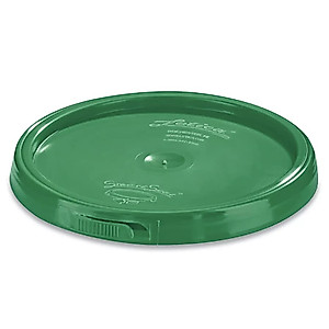 House Naturals 1 Gallon Food Grade Bucket Container with lid BPA Free ( Pack of 4) Made in USA