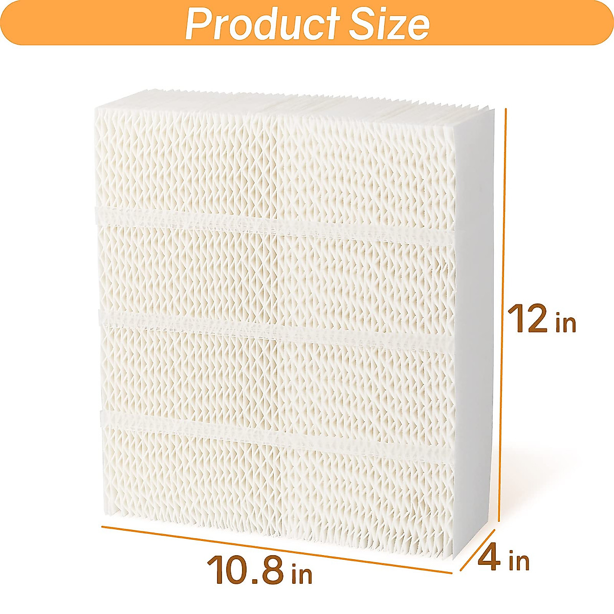 1043 Essick Humidifier Wick Filter for AIRCARE Air EP9500 EP9700 EP9800 EP9 EP9R EP9R500 EP9R700 EP9R800 800821000 826000 826600 831000 Fit Bemis Space Saver 800 8000 Series Evaporative - 2 Pack