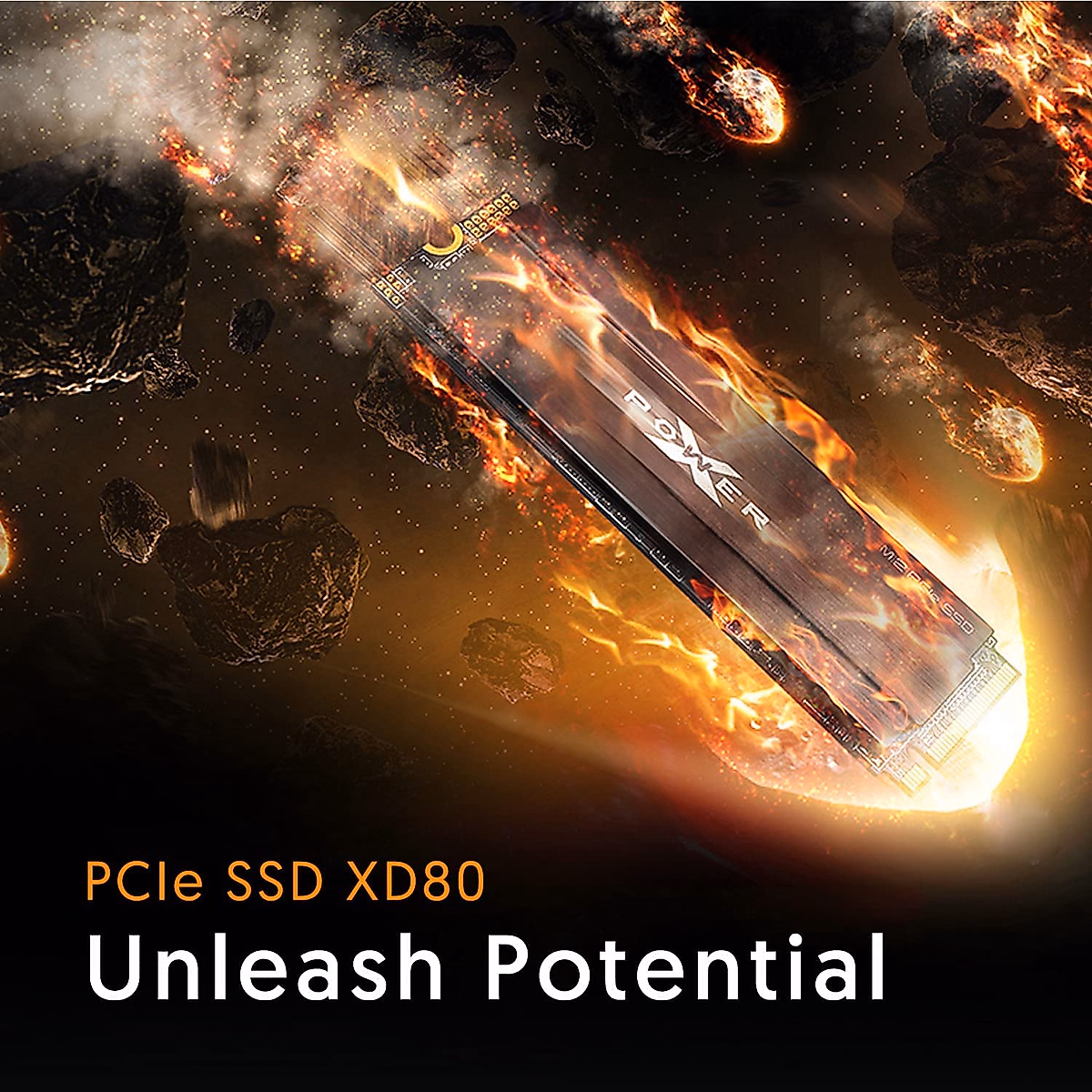 Silicon Power 2TB NVMe M.2 PCIe Gen3x4 2280 TLC R/W up to 3,400/3,000MB/s SSD (SP002TBP34XD8005)