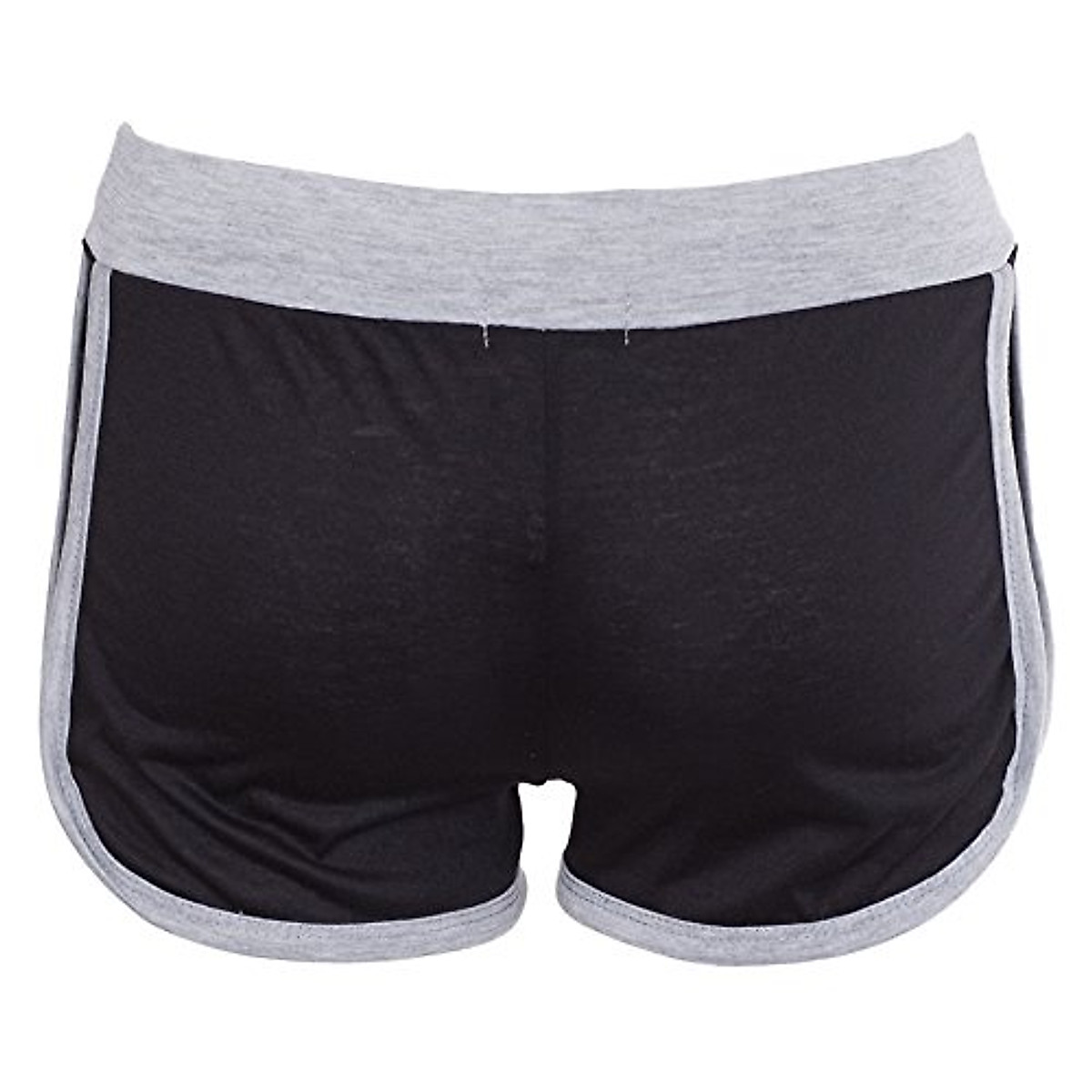 NOROZE Girls Kids Camo Brklyn Rose Print Hot Pants Shorts (5-6 Years, Brklyn Black)