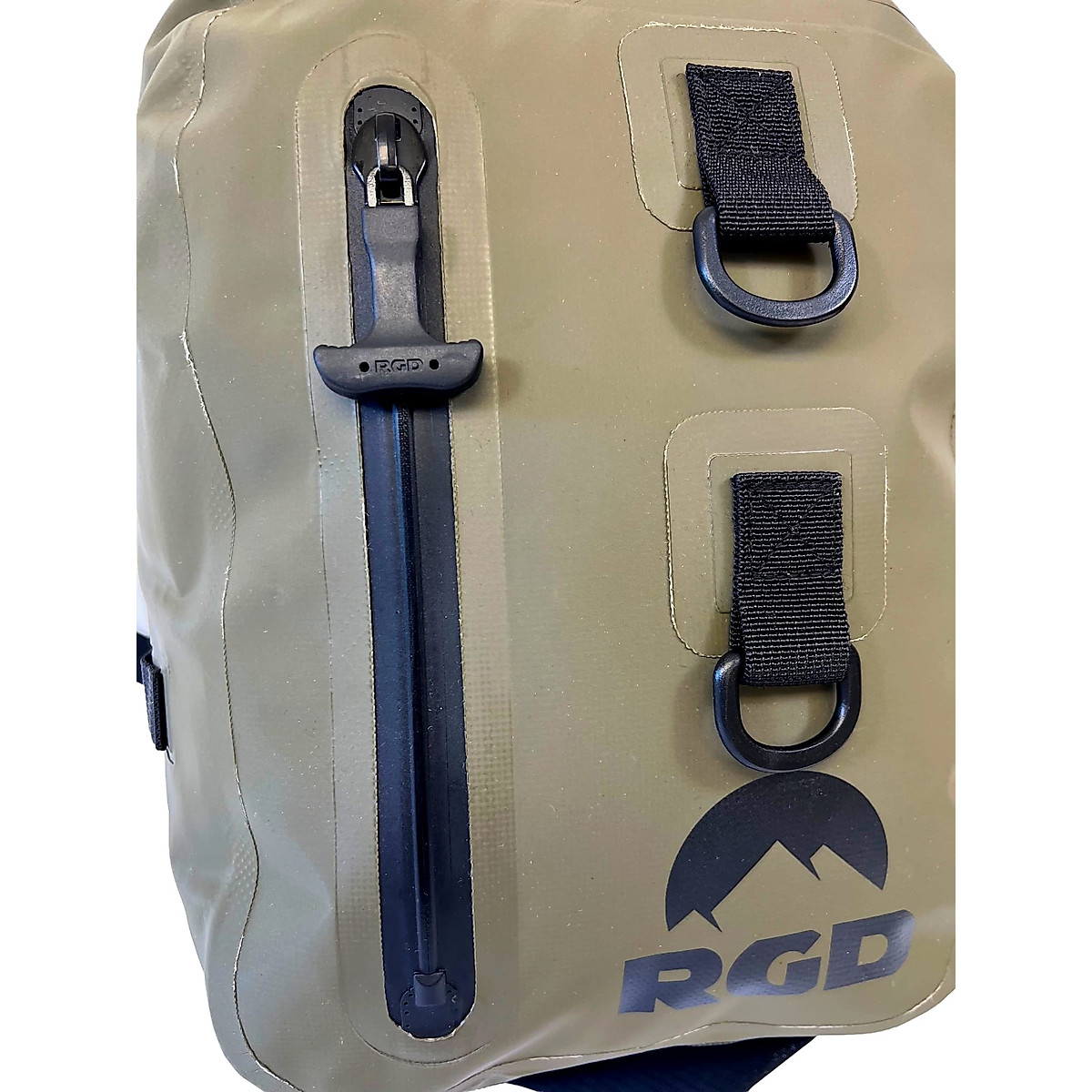 Sling Pack Fully Waterproof Dry Bag - Airtight, Scentproof, Submersible for Fly Fishing, Hiking, Hunting, Camping, Kayaking, Paddle Boarding & Daily Use, Green