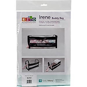 Totally-Tiffany BSFP-SNG12 EZ20 Buddy Bag Irene, 1.27 x 25.4 x 39.369999999999997 cm, Transparent