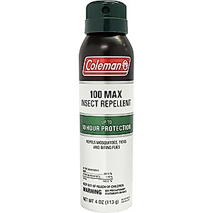 Coleman 100 Max DEET Repellent 4oz Continuous Spray