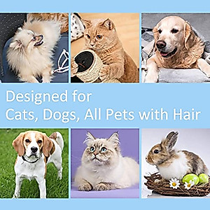Cat Brush, Cat Brush for Shedding, Cat Brush with Release Button, Cat Brushes for Indoor Cats, Self Cleaning Slicker Cat Hair Brush for Kitten Grooming Massage Remove Tangles and Loose Fur