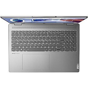 Lenovo Yoga 7 16" WUXGA Touch 2-in-1 Laptop, 360° flip-and-fold Design, AMD Ryzen 5 7535U, 8GB RAM 256GB SSD, AMD Radeon 660M Graphics, Fingerprint, Backlit KB, Win11, Arctic Grey, TECL Bundle