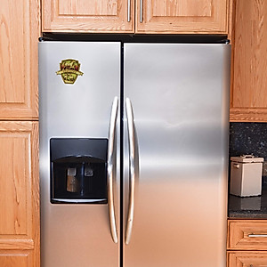 Kentucky Souvenir Magnets, Carved Wood Kitchen Decor for Fridge, Whiteboards, 3.25 Inches