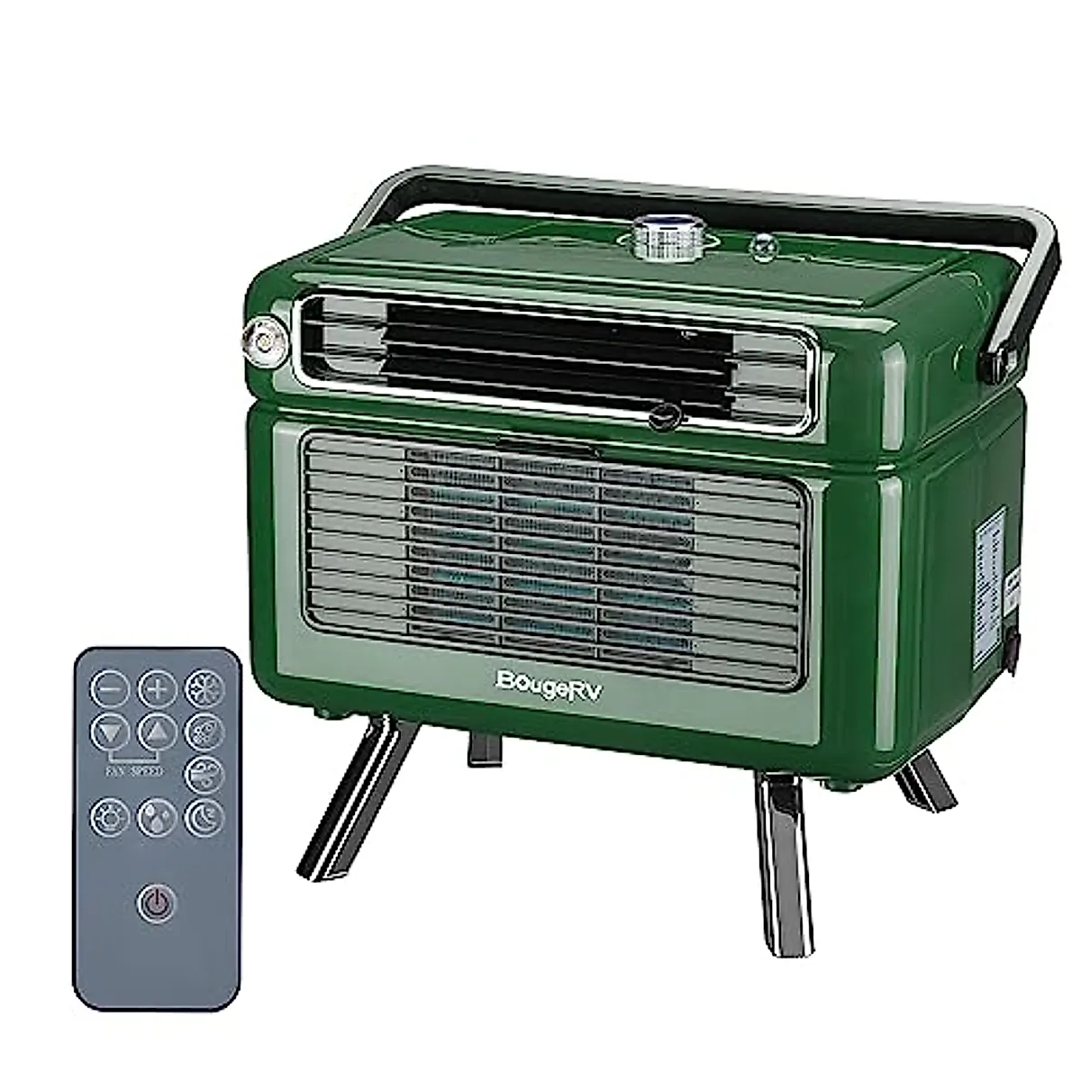 BougeRV Portable Air Conditioner, 1800BTU Compact Air Cooler,6 Wind Speeds Tent Air Conditioner for Van Life, Camping Tent, Outdoor, Office