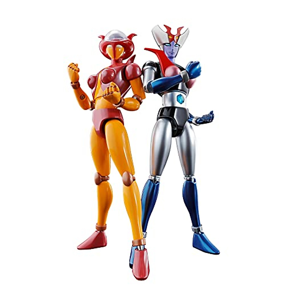 TAMASHII NATIONS - Mazinger Z - GX-08R Aphrodai A vs GX-09R Minerva X, Bandai Spirits Soul of Chogokin Figure