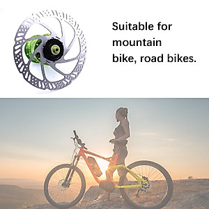 VGEBY Mountain Bike Center Lock Wheelset Hub Disc Lock Cover 12/15/20MM Barrel Shaft Centerlock Disc Rotor Lockring