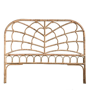 Creative Co-Op Queen Rattan Headboard