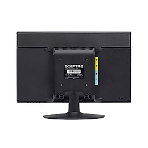 Sceptre 20" 1600x900 75Hz LED HD Monitor HDMI VGA Build-in Speakers, Metal Black 2019 (E205W-16008A)