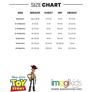 Disney Pixar Toy Story Alien Bullseye Rex Jessie Infant Baby Boys 4 Pack Bodysuits White/Gray/Blue/Black 12 Months