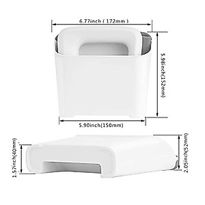 JGA JOGGING ARM Mini Dustpan and Brush Sets, Wisp Broom and Dustpan Set, Perfect Fit, Portable Handheld, for Keyboard, Bedroom, Bathroom, Kitchen Counter Camping Tent, BBQ, Coffee Table