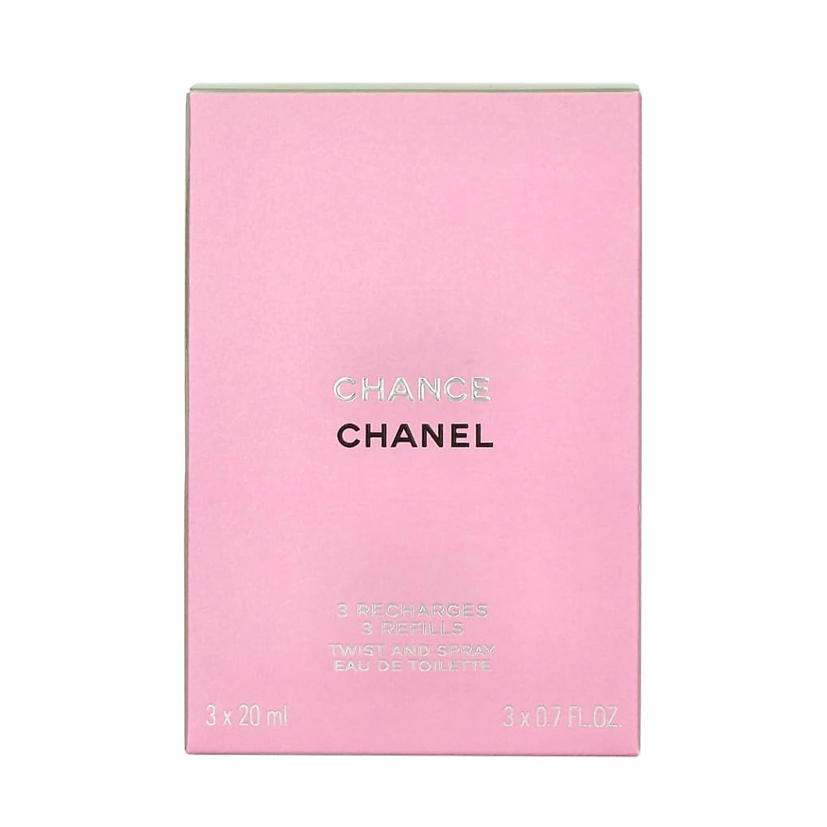 CHANEL Chance Twist & Spray Eau De Toilette Refill - 3x20ml/0.7oz