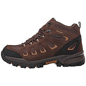 Propét Men'sRidge Walker Hiking Boot, Brown, 12 XX-Wide US