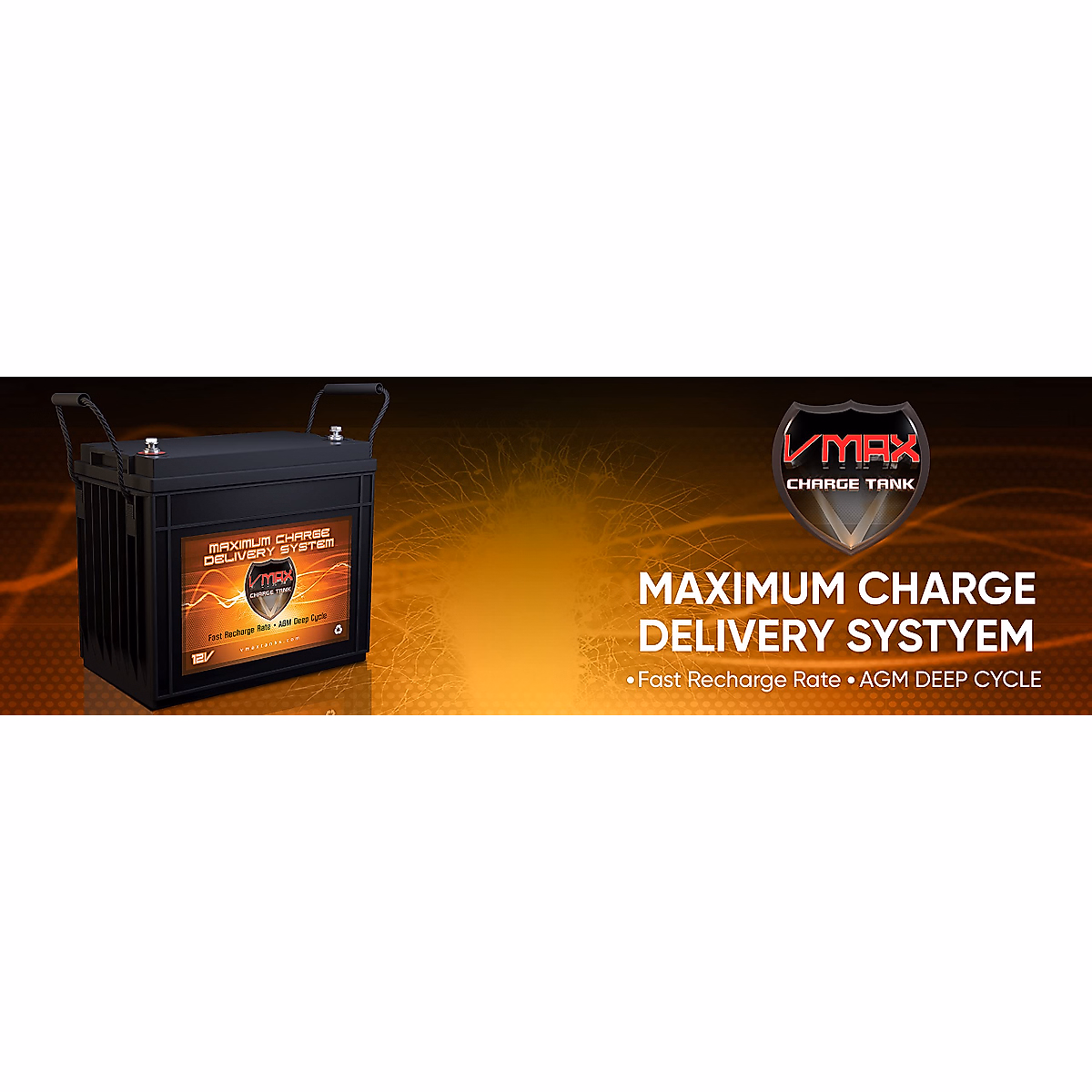 VMAX SLR155 12V 155Ah AGM Deep Cycle Rechargeable Battery — 🛍️ The ...