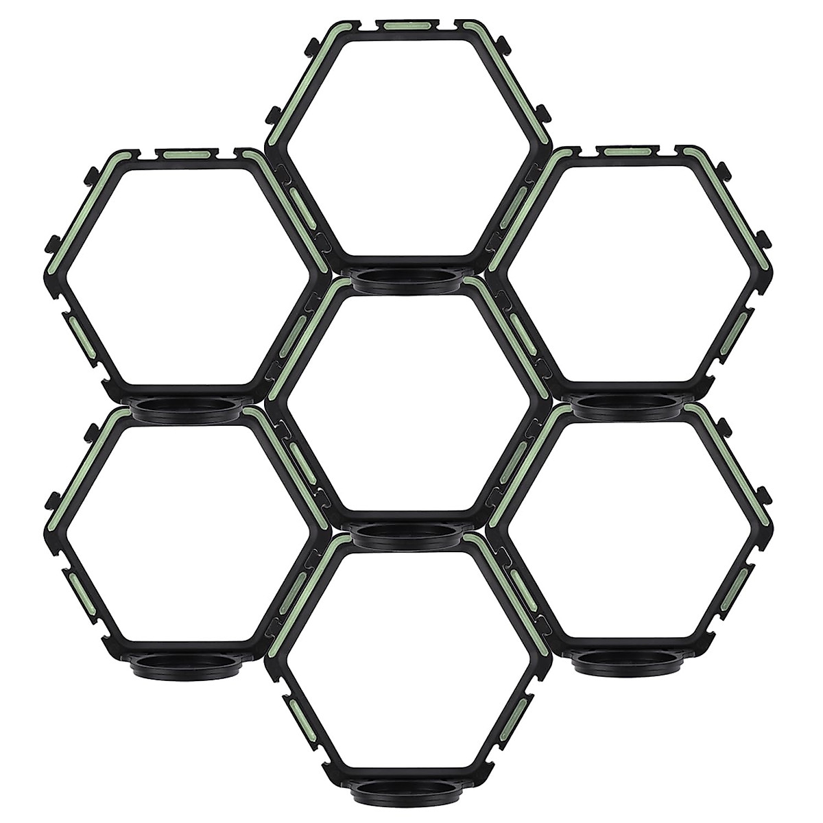 7pcs Riser Display Shelf for Funko POP Figures, Display Shelf Wall Mount for Decoration Collectible Display Stands Showcase Floating Shelves Display Ledge