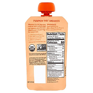 Peter Rabbit Organics, Apple & Peach, 4oz. Pouches (Pack of 10)