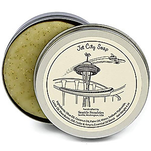 Seattle Sundries | Cascadia Handmade Bar Soap Variety Pack - Body Wash Bar Soap for Men & Women - 3 (4oz) Bars in Low Waste Tins, Outdoors Scent Selection - Pacific Northwest Gifts