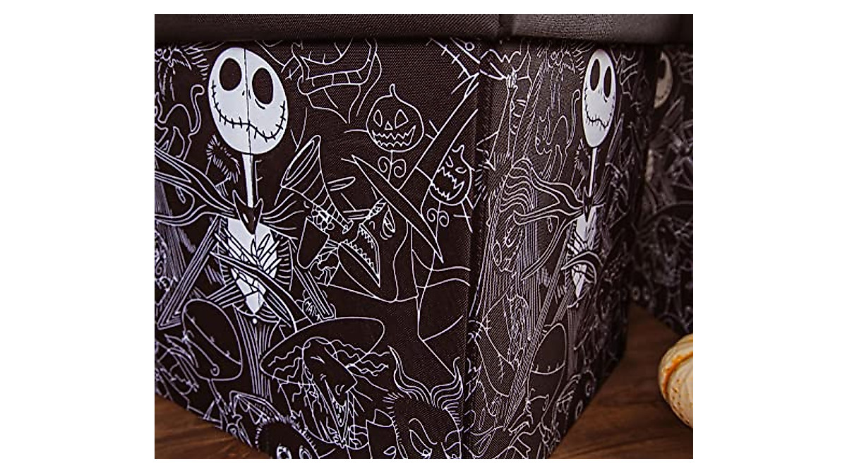 Nightmare Before Christmas Jack Skellington Storage Bins Set - Disney