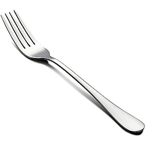 LIANYU Dinner Forks Set of 12, Stainless Steel Silverware Flatware Cutlery Forks, Table Forks 8 Inches, Mirror Finish & Dishwasher Safe