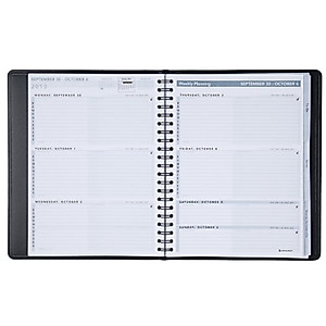 AT-A-GLANCE The Action Planner Recycled Weekly Appointment Book, 8 1/2 x 11 Inches, Black, 2013 (70-EP01-05)