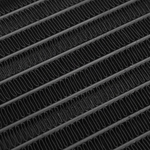 AGPtek 12 Pipe Aluminum Heat Exchanger Radiator for PC CPU CO2 Laser Water Cool System Computer