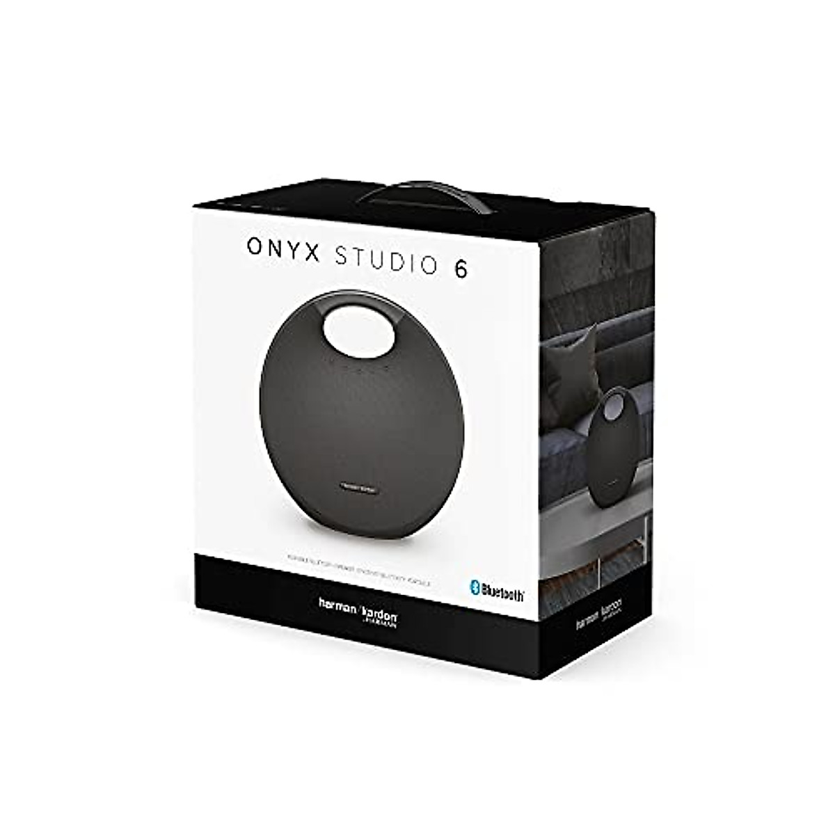 Harman Kardon Onyx Studio 6 - Bluetooth Speaker with Handle - Black (HKOS6BLKAM)