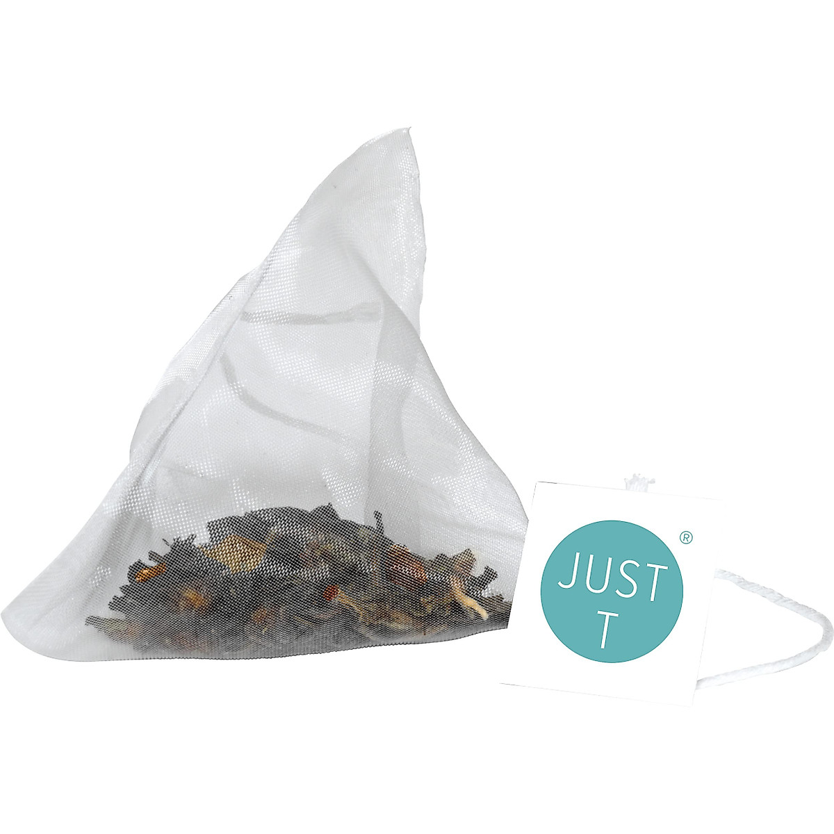 JUST T Baby It´s Cold Outside Pyramid Tea Bag (20 pcs) | Organic Black Tea – Mixed with Cloves, Orange and Cinnamon | Biodegradable Organic Tea Bags – Premium High-Grown Leaf Tea for All Tea Lovers