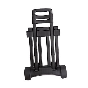 TEHAUX Cart Hand Trucks Foldable Trolley Travel Stroller Lug Trolley Quad Stroller Folding Trolley Luggage Trolley Iron Multifunction Transportation Equipment Shopping