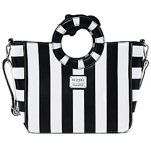 Loungefly x Beetlejuice Sandworm Handle Crossbody Bag